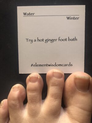 ginger foot bath instructions – Dr. Elizabeth Cox, ND, LAc